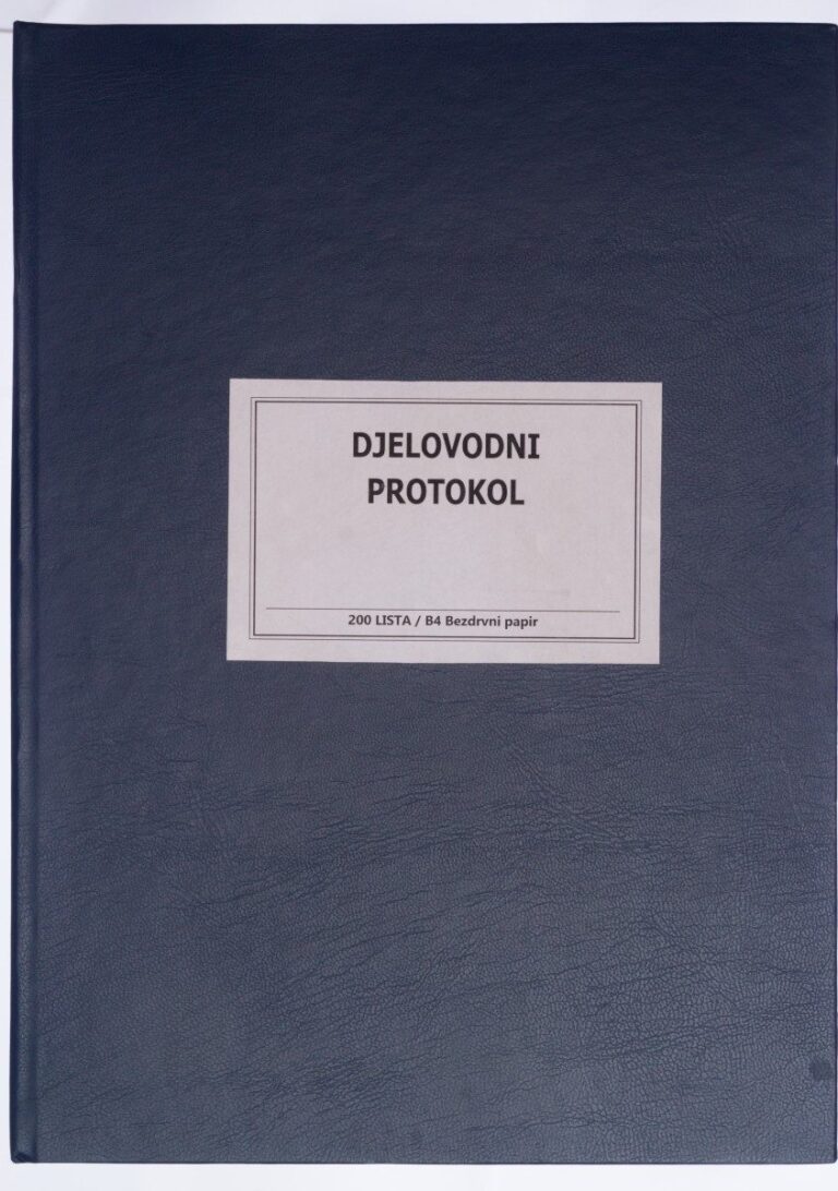 Djelovodnik A3 obrazac 5 uspravni - Defter-komerc